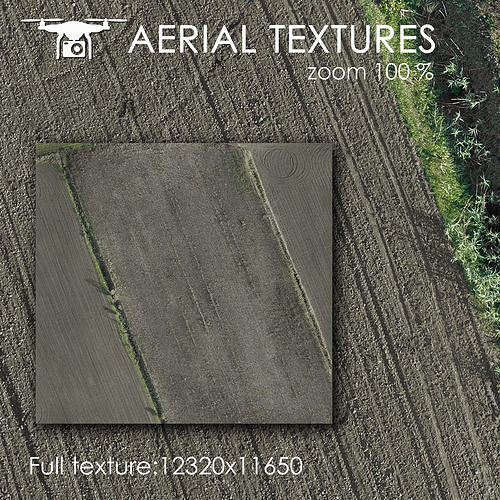 Plowed field 345 Texture | CGTrader