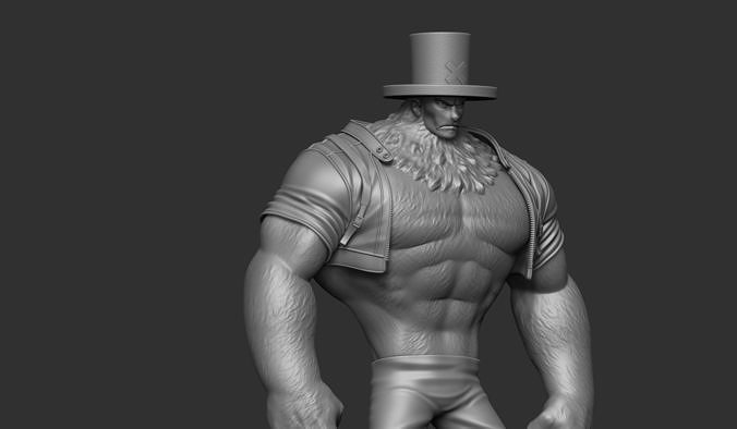 Chopper Heavy Point figure 3D model 3D printable | CGTrader