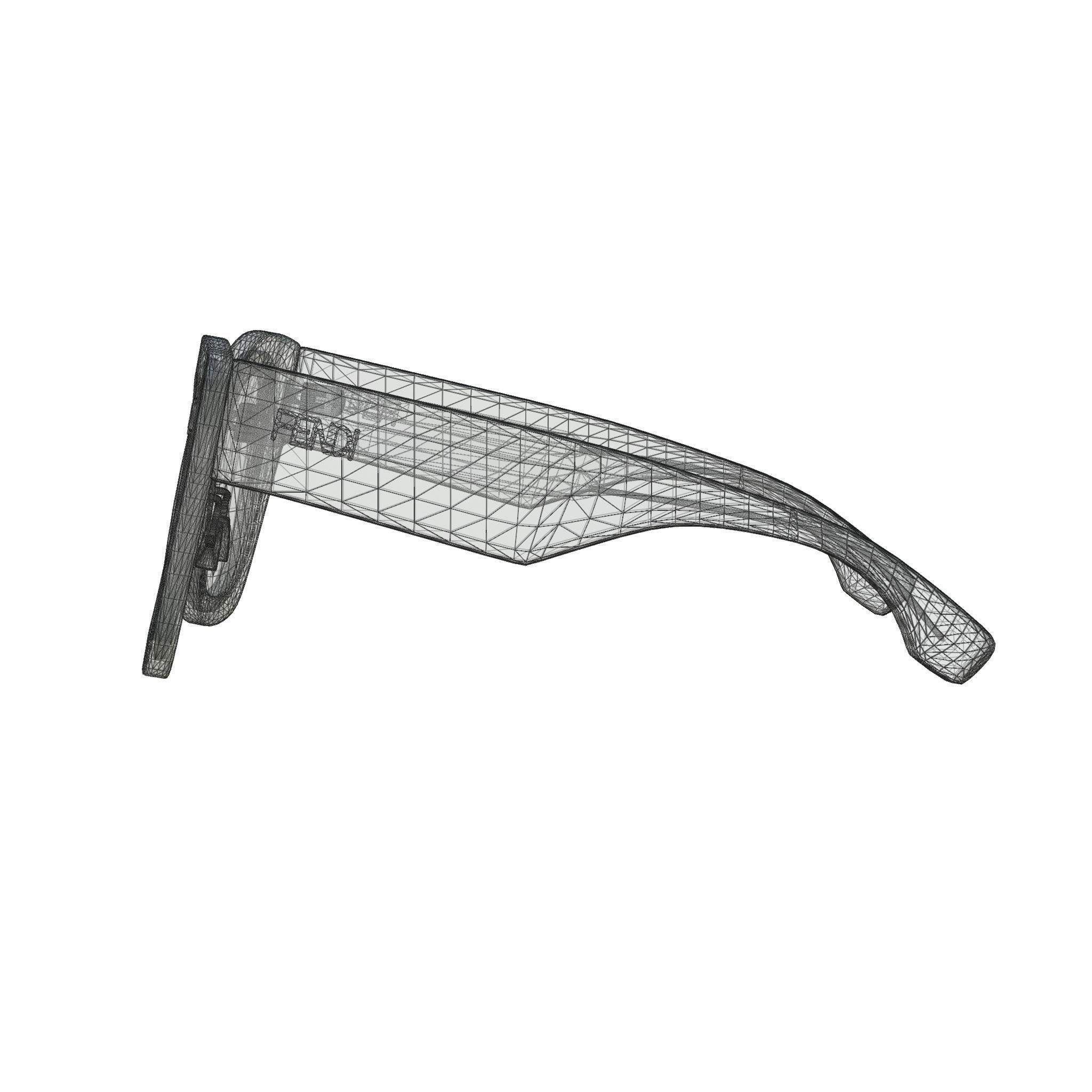 3D model Fendi - FF 0434 G S SZJ 5123 VR / AR / low-poly | CGTrader