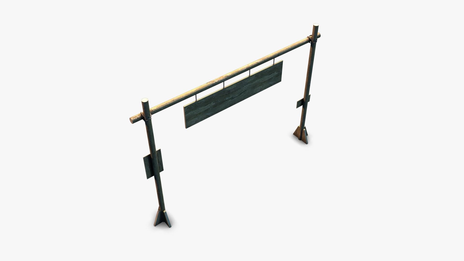 3D model welcome gate VR / AR / low-poly | CGTrader