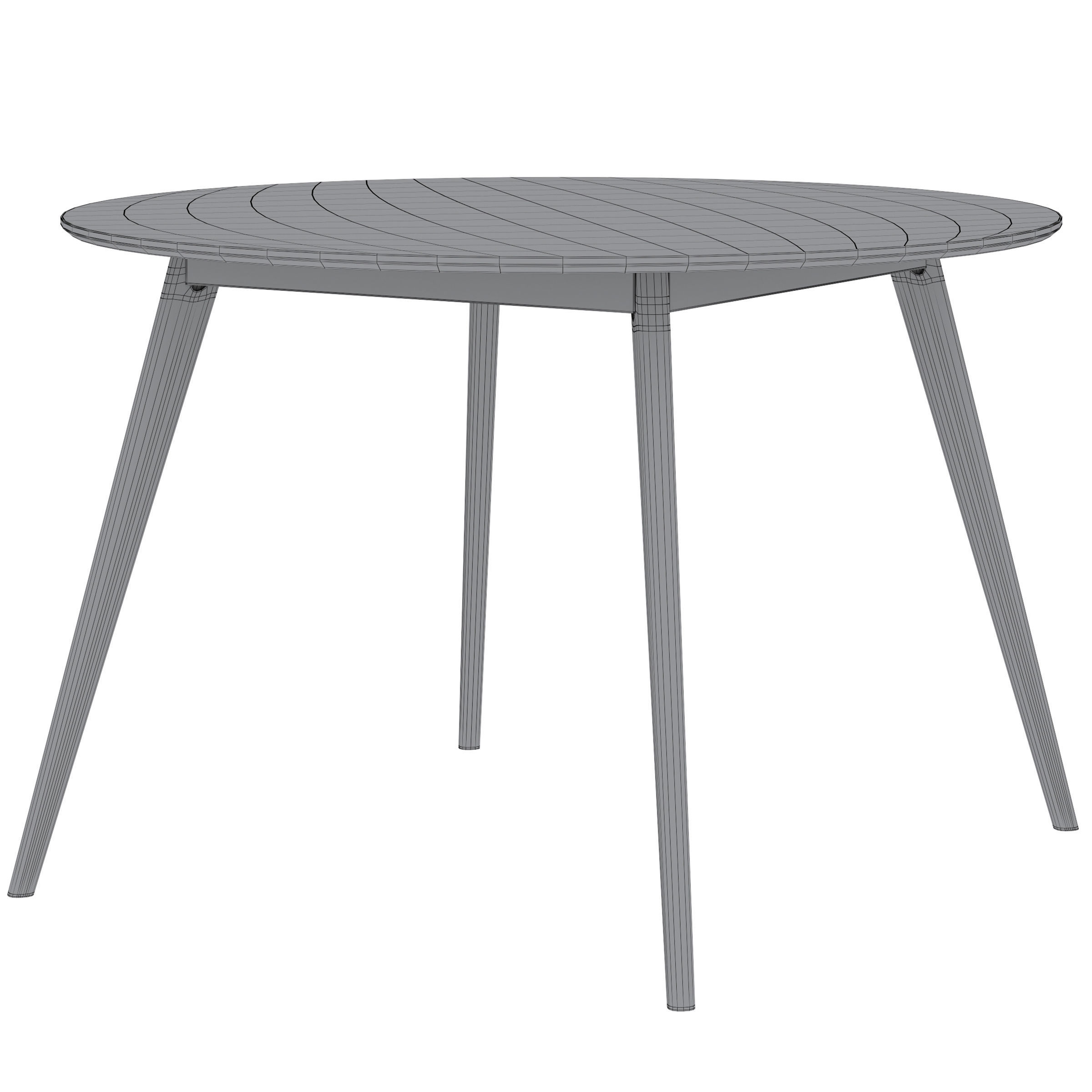 YUMI DINING TABLE by Rowico Home 3D model | CGTrader