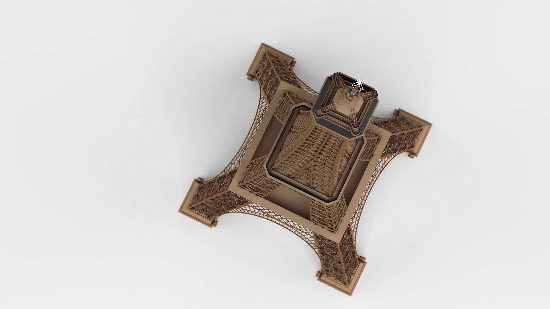 Eiffel Tower DETAILED 3D model | CGTrader