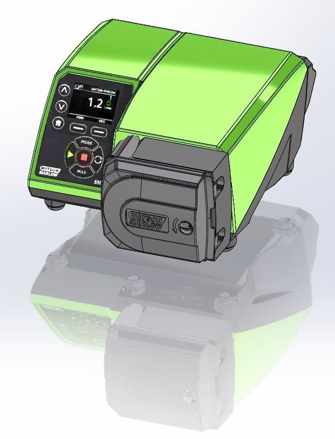 Chemical Dosing Metering pump Watson Marlow 530 3D model | CGTrader