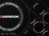 16x Hankook tire sidewall 4K PNG decals Texture | CGTrader