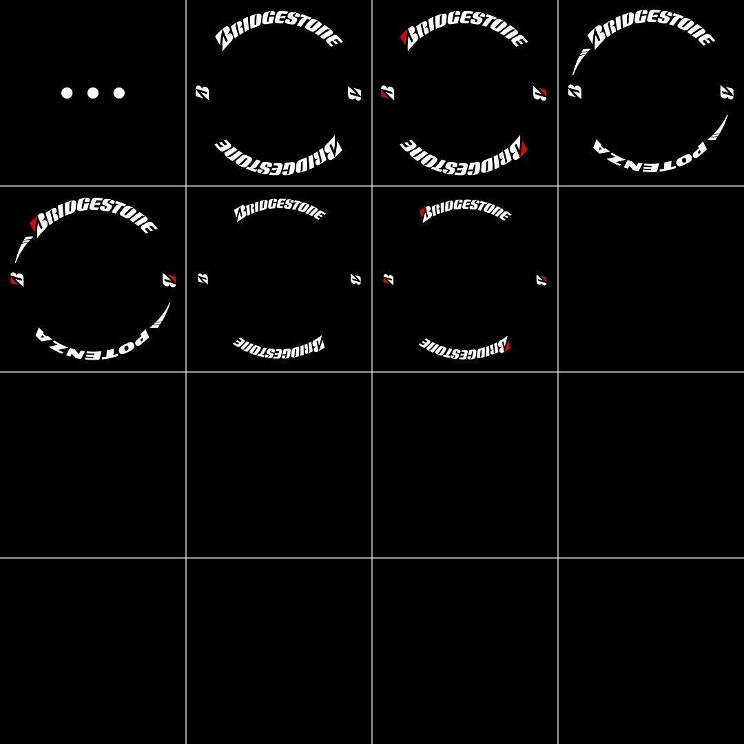 20x Bridgestone tire sidewall 4K PNG decals Texture | CGTrader