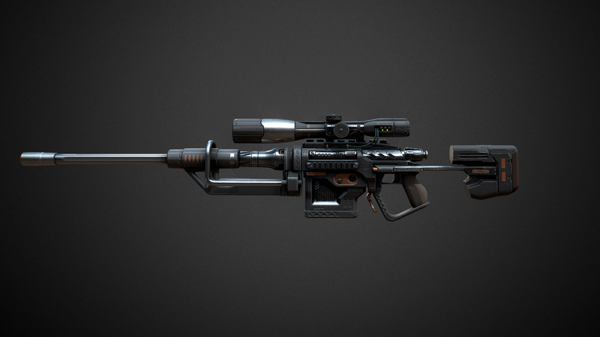 Military Weapons SRR 3D Models 3D model | CGTrader
