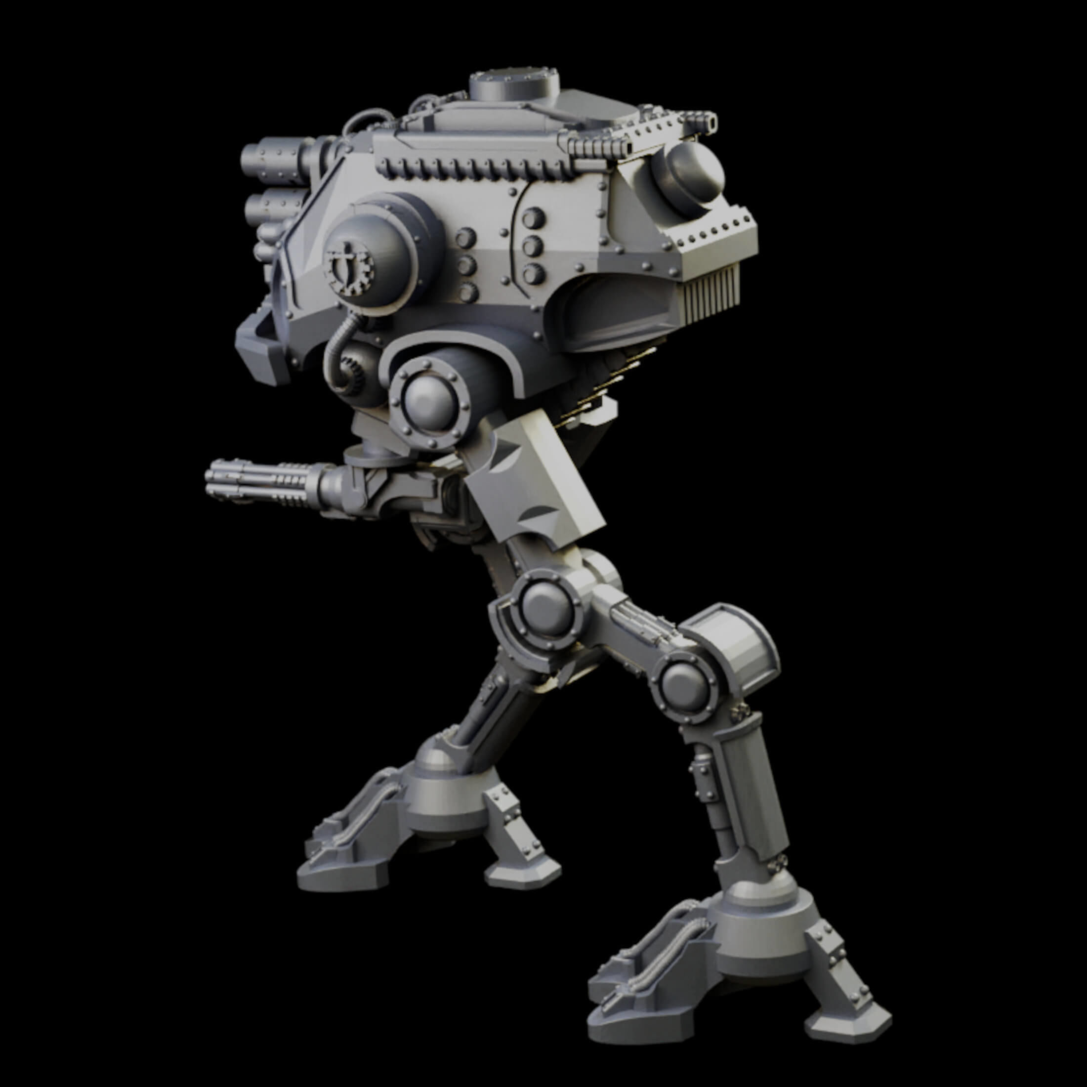 Iron Strider Sentinel Weapons Platform Wargame Proxy 3D model 3D ...