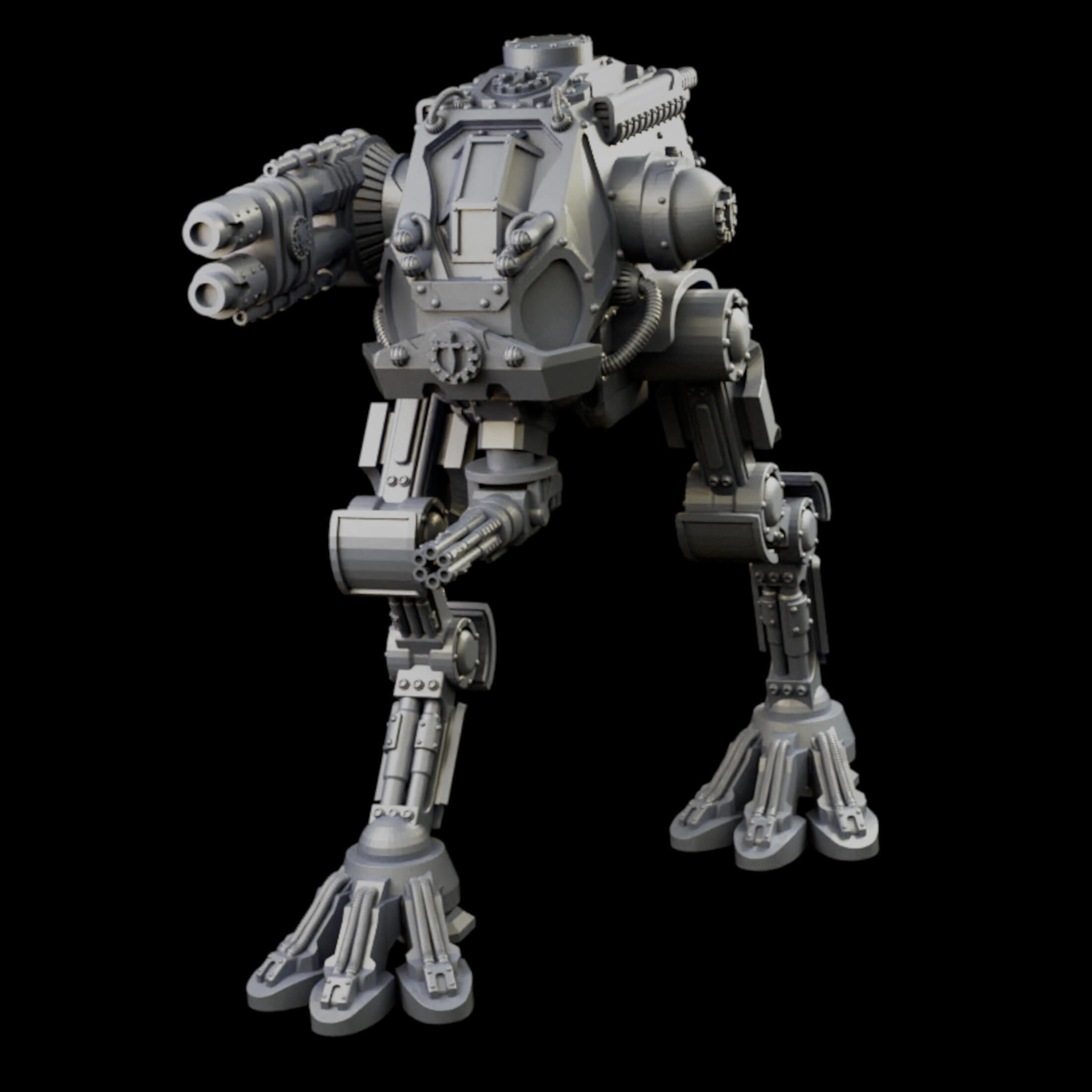 Iron Strider Sentinel Weapons Platform Wargame Proxy 3D model 3D ...