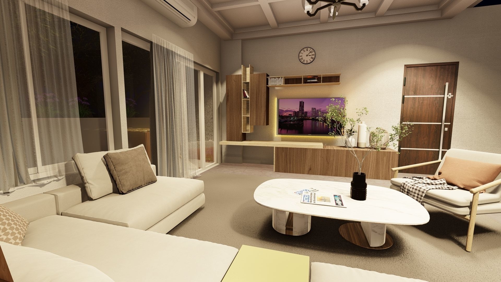 LIVING ROOM RENDERS 3D model | CGTrader