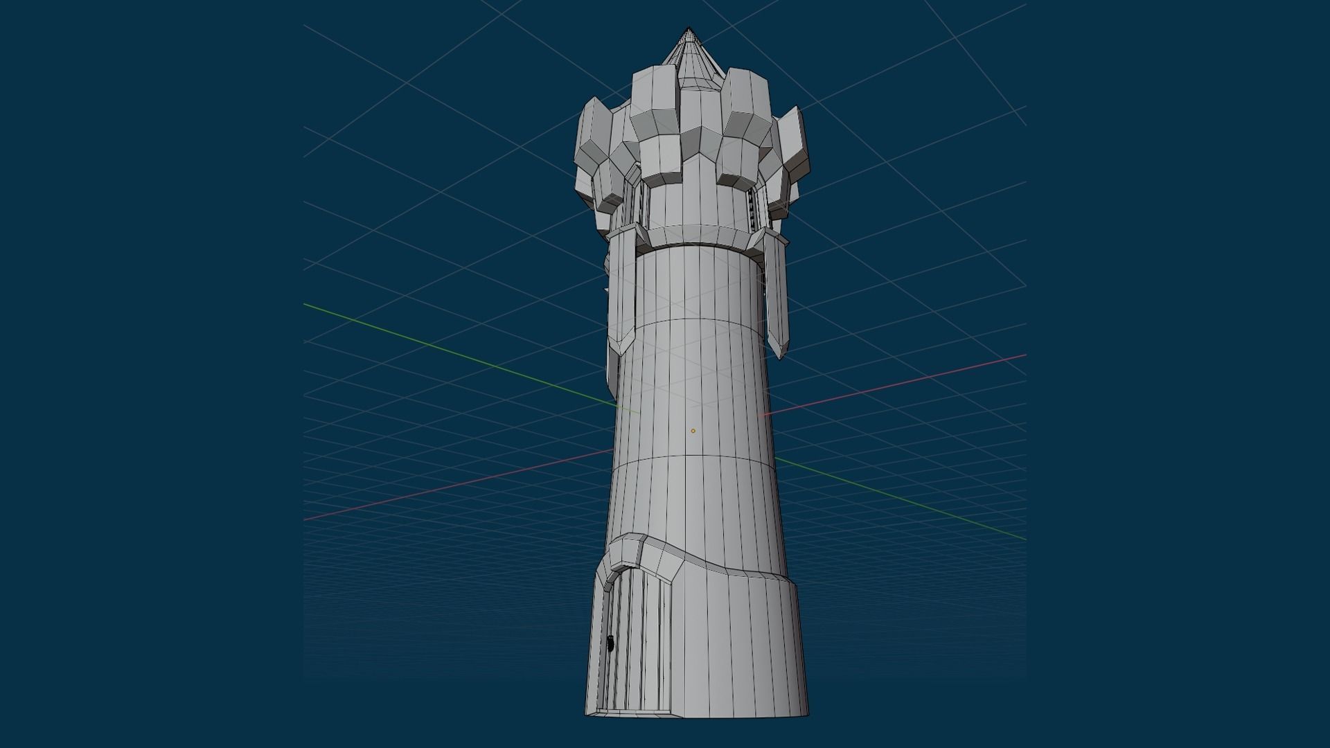 3D model Low poly Fantasy Tawer 3D model VR / AR / low-poly | CGTrader