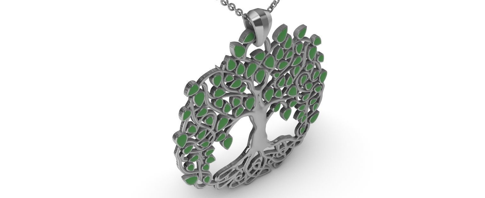 Celtic Tree of life 3D model 3D printable | CGTrader