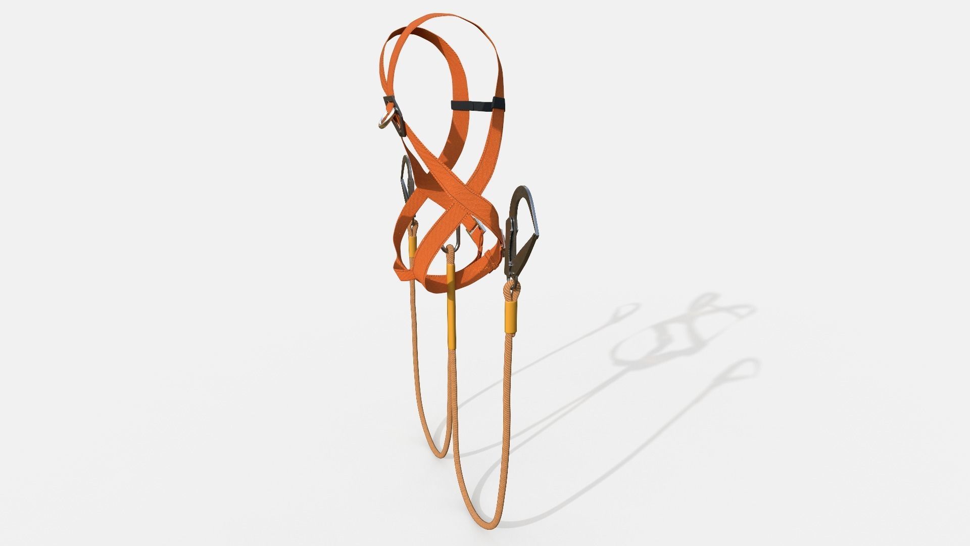 3D model Worker Harness with rope VR / AR / low-poly | CGTrader
