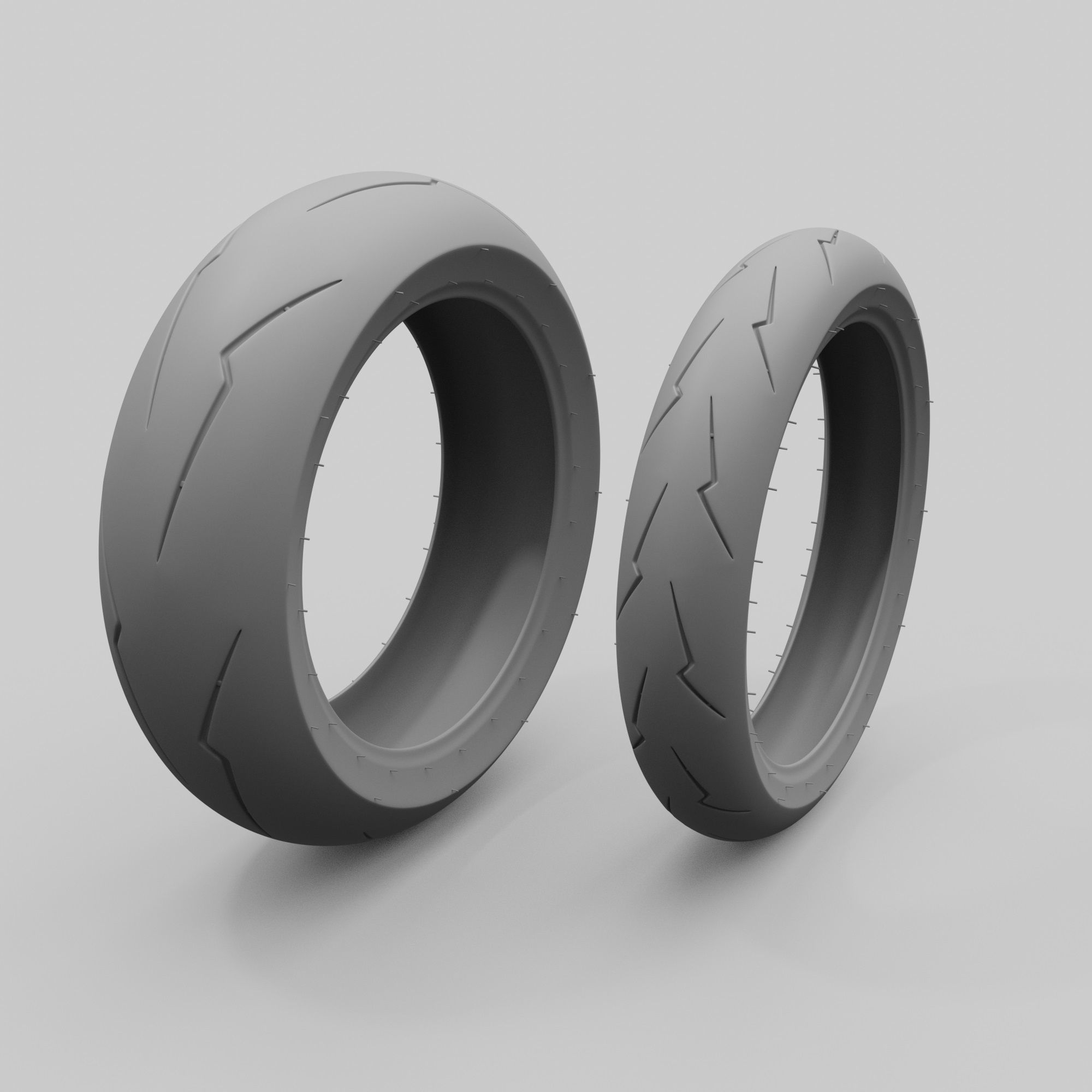 Pirelli Supercorsa SP V2 Motorcycle Tires 3D Models 3D model | CGTrader