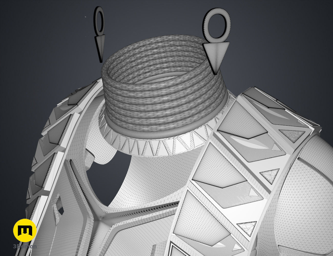 Midnight Angels Armor - Wakanda Forever 3D model 3D printable | CGTrader