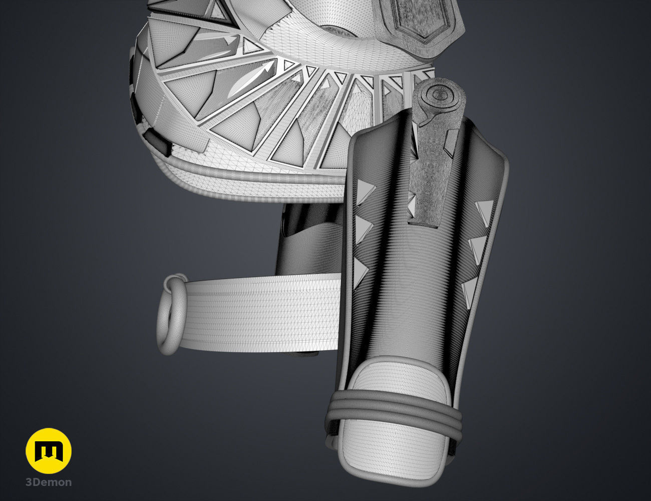 Midnight Angels Armor - Wakanda Forever 3D model 3D printable | CGTrader