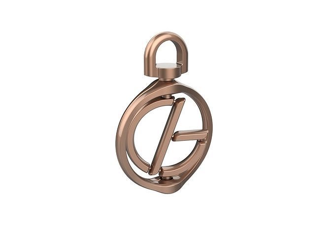 Logo Keychain 3D model 3D printable | CGTrader