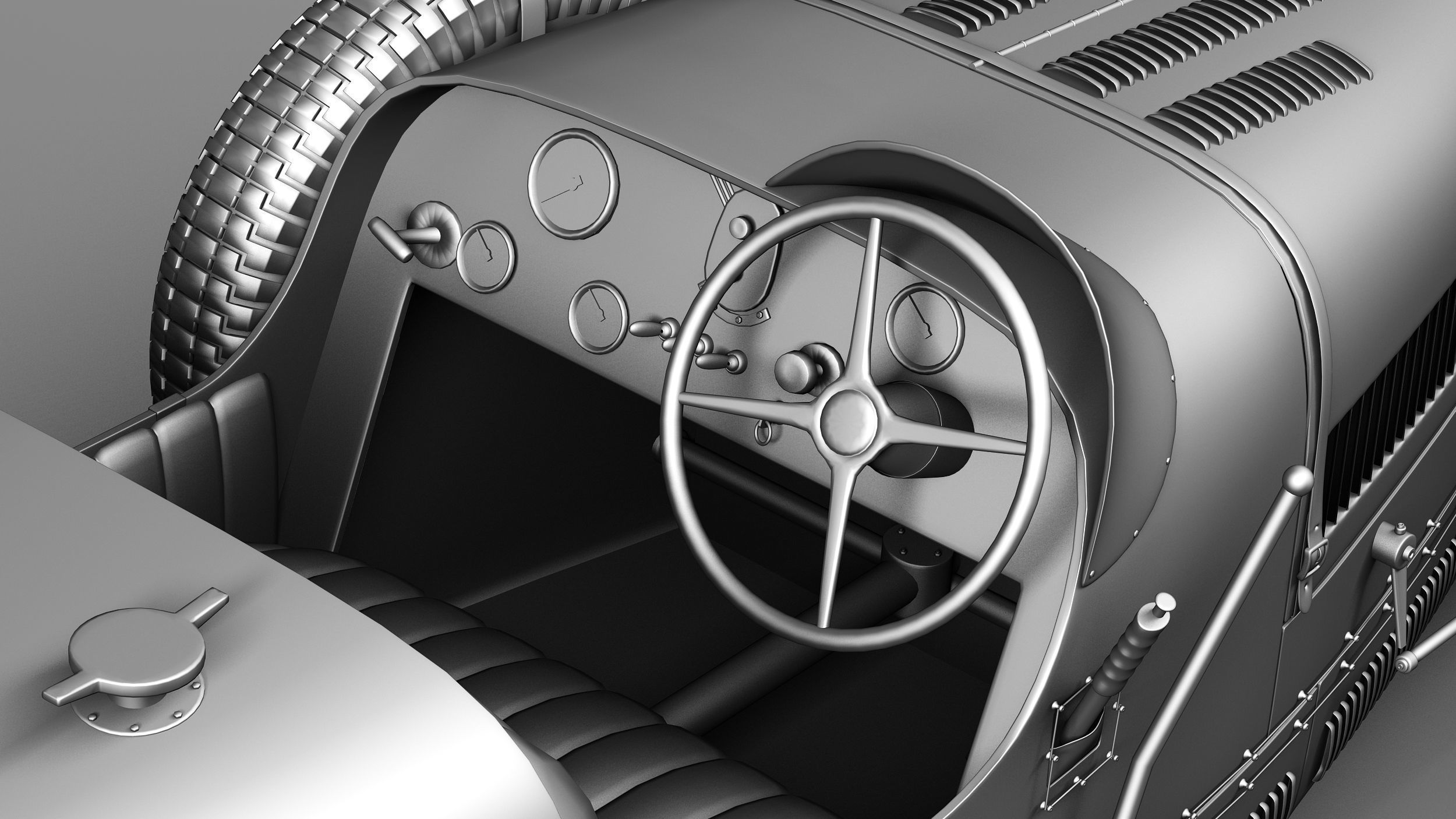 Bugatti Type 35 1925-1929 3D model | CGTrader