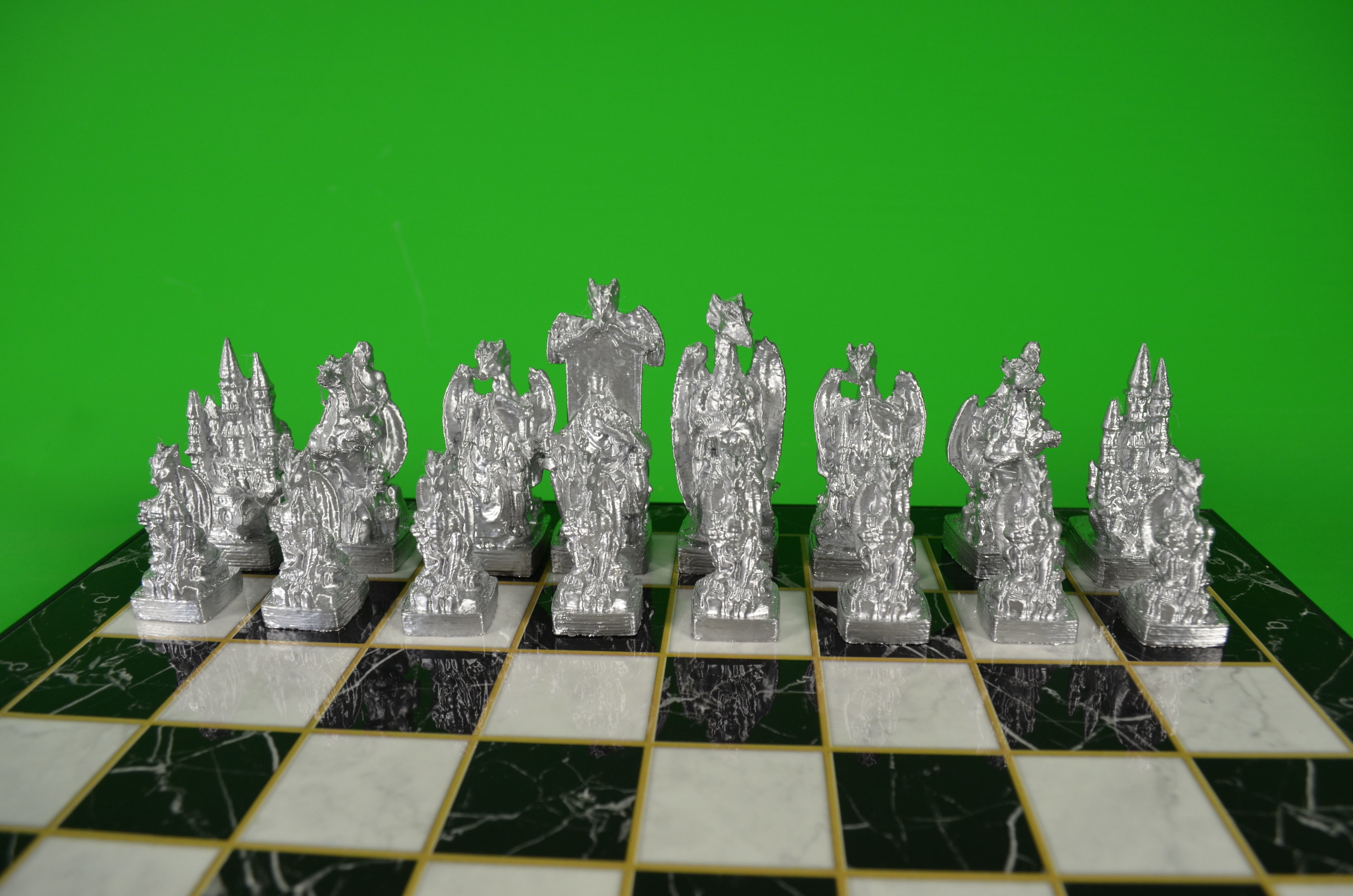 Dragon Chess Set- Dragon Characters 3D model 3D printable | CGTrader