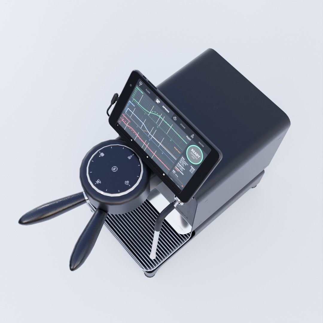3D model Espresso Coffee Machine - Decent Espresso VR / AR / low-poly ...