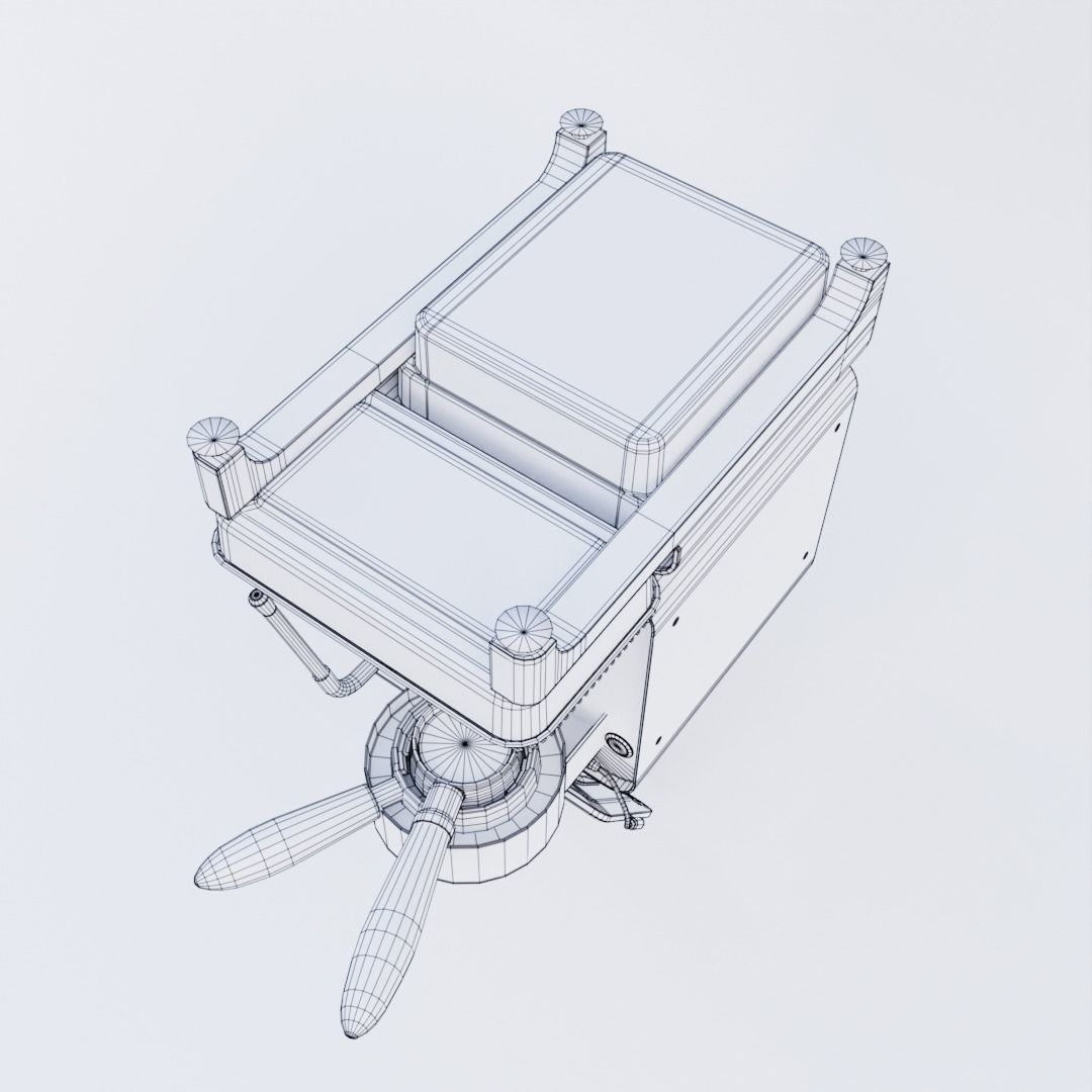 3D model Espresso Coffee Machine - Decent Espresso VR / AR / low-poly ...