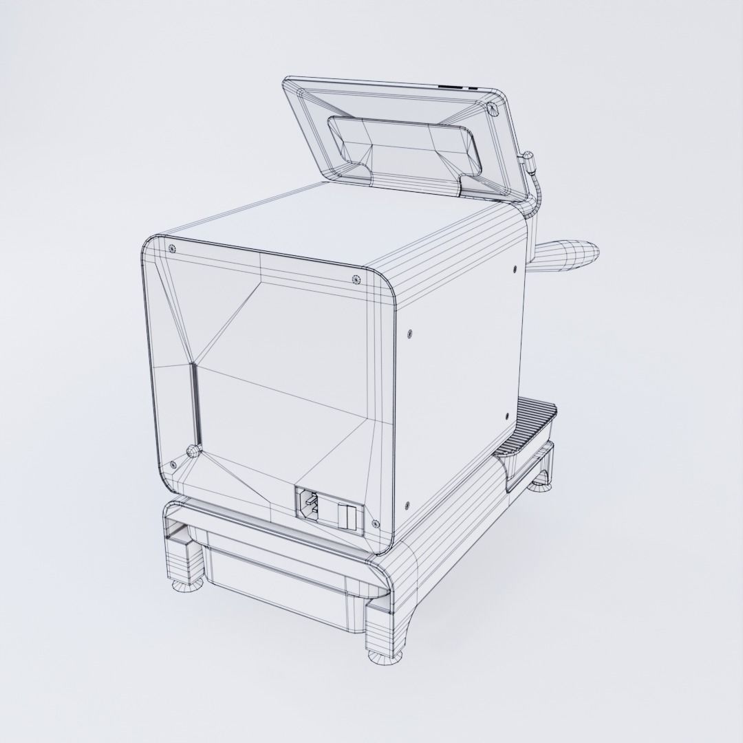 3D model Espresso Coffee Machine - Decent Espresso VR / AR / low-poly ...