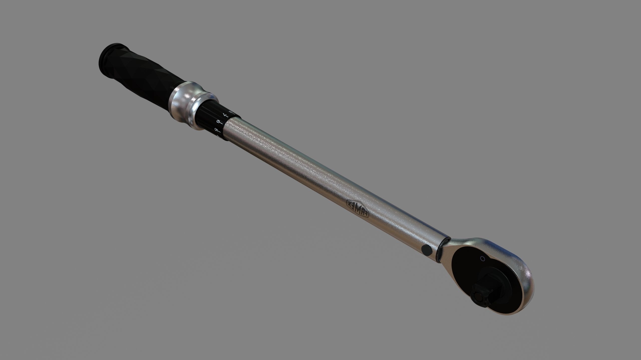 Torque wrench 3D model | CGTrader