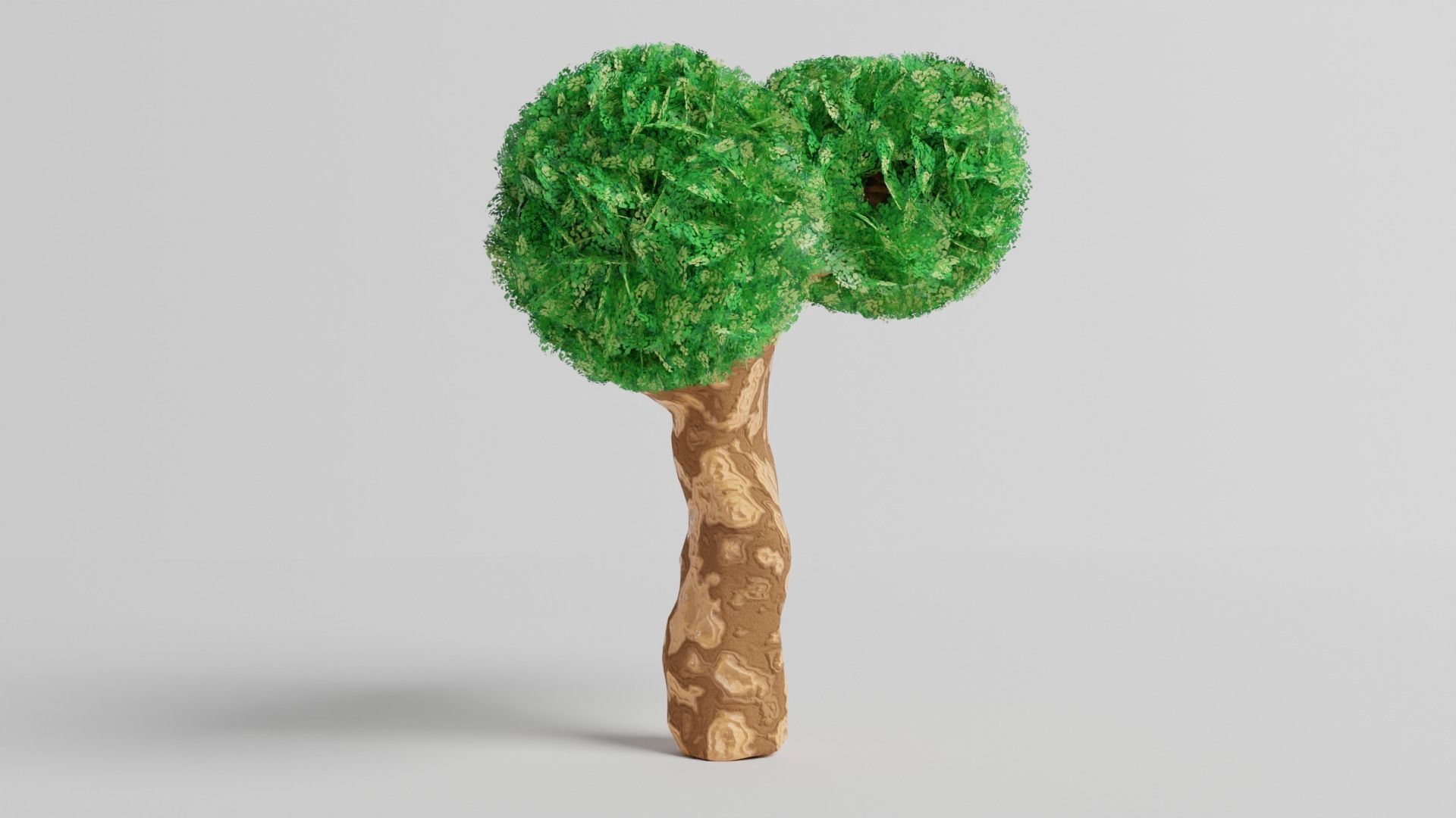 Stylized Trees Pack LowPoly free VR / AR / low-poly 3D model | CGTrader