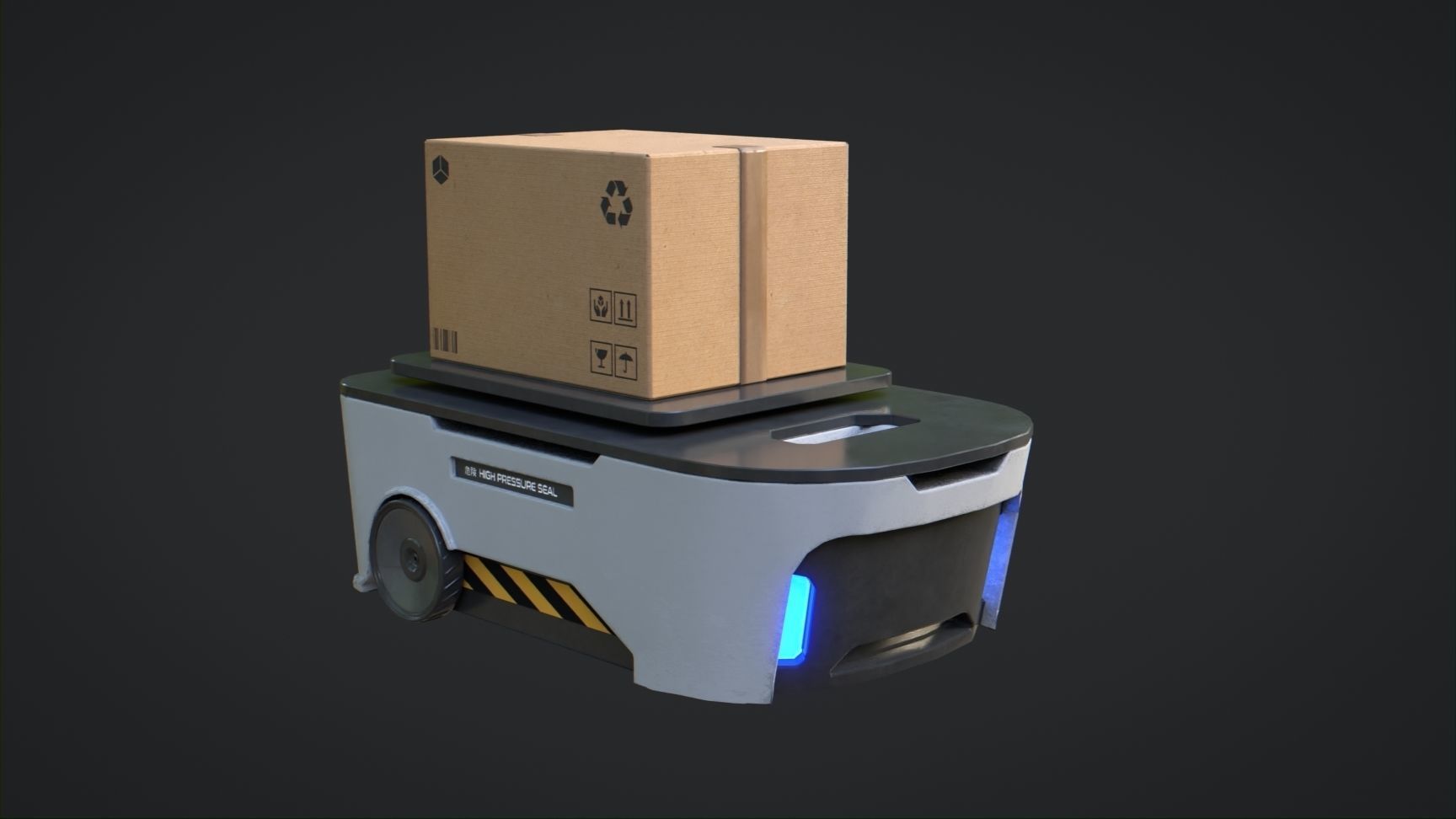 3D model Transportation Robots VR / AR / low-poly | CGTrader