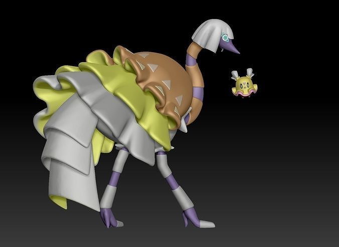 Pokemon Flittle Espathra 3D model 3D printable | CGTrader