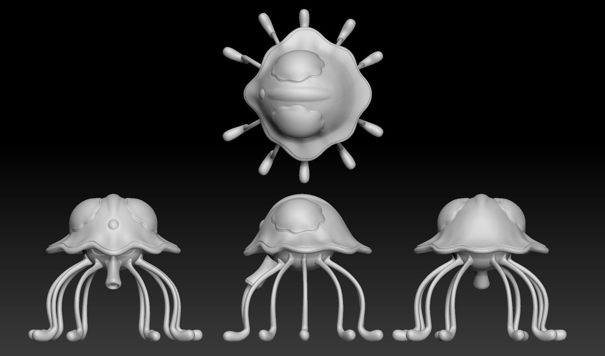 Pokemon Toedscool Toedscruel 3D model 3D printable | CGTrader