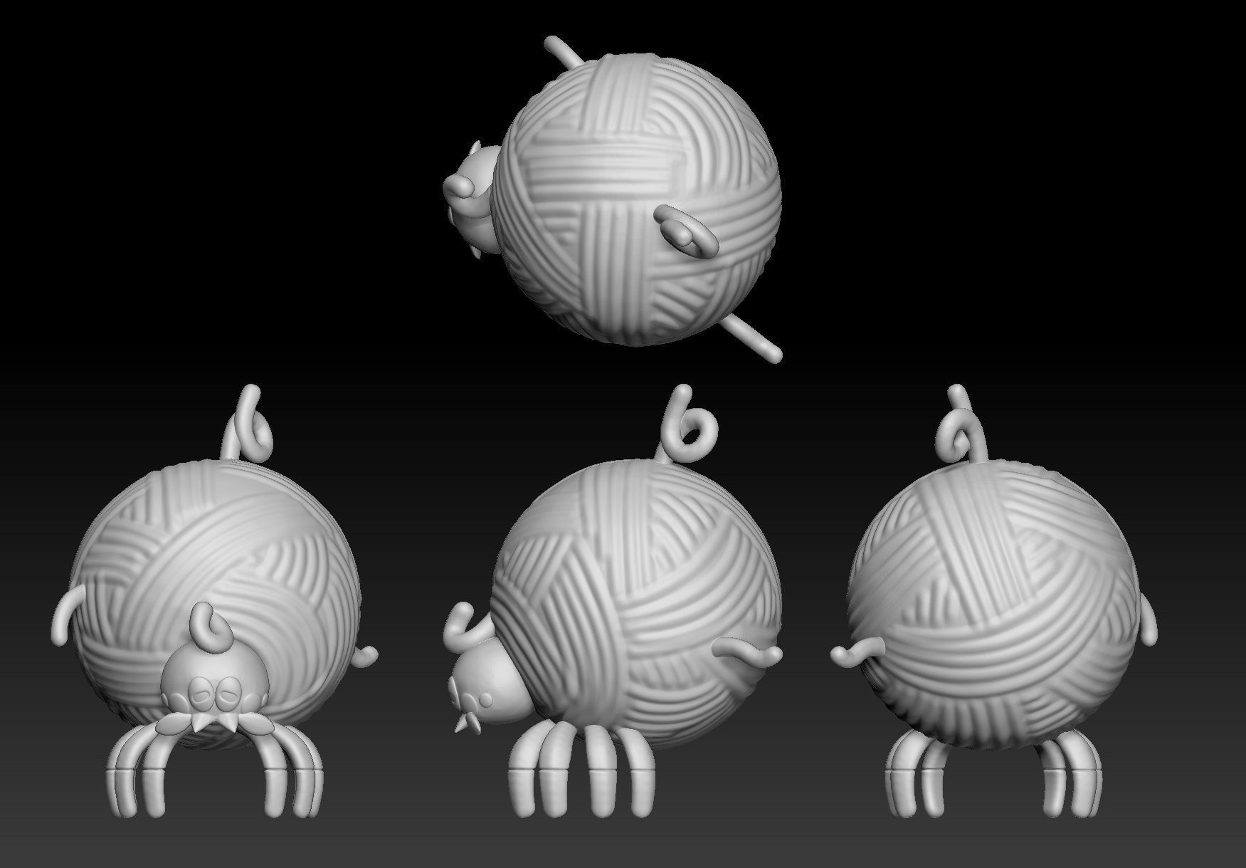 Pokemon Tarountula Spidops 3D model 3D printable | CGTrader