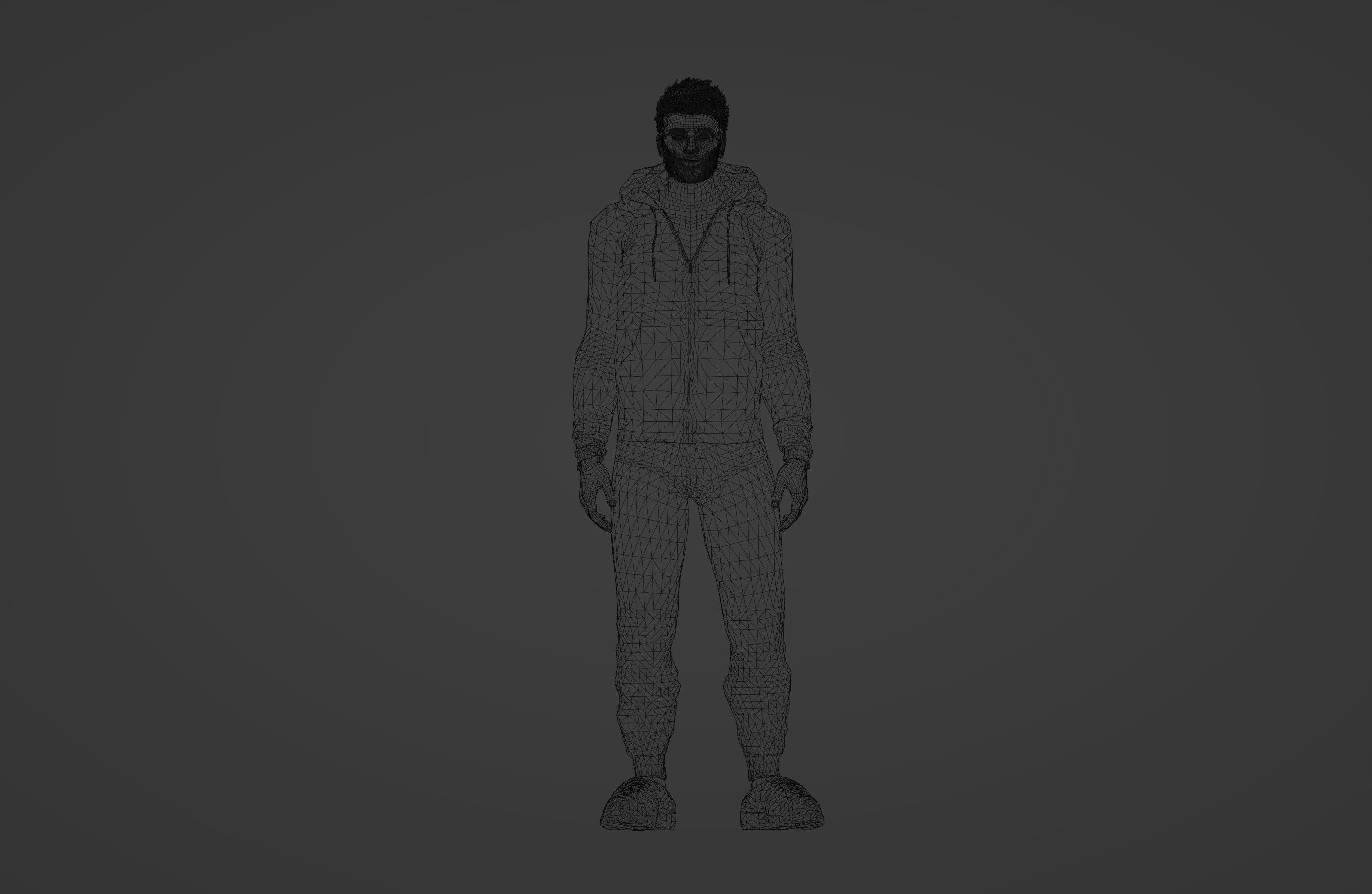 Happy young guy 3D model | CGTrader