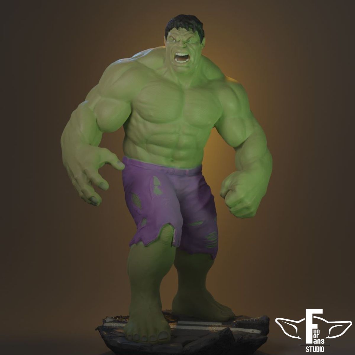 HULK Marvel Universe 3D model 3D printable | CGTrader