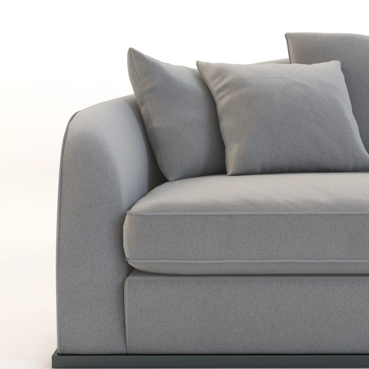 Flexform Alfred Divano Lineare 3D model | CGTrader