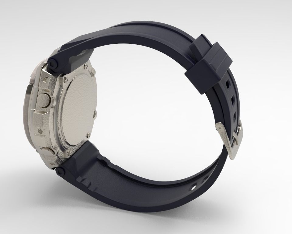 Casio G-Shock watches 9 pcs 3D model | CGTrader