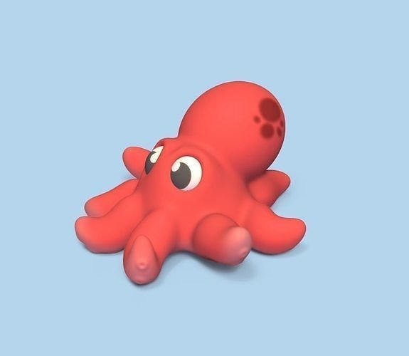 Giant Octopus 3D model 3D printable | CGTrader