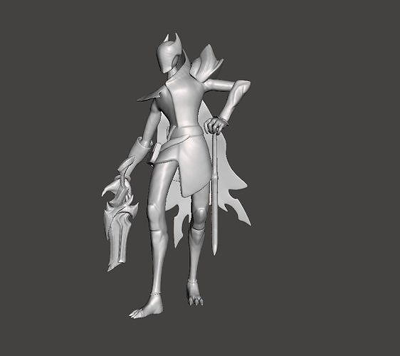 Empyrean Jhin 3D Model 3D model 3D printable | CGTrader