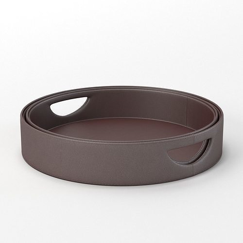 Calligaris Damian PVC tray 3D model | CGTrader