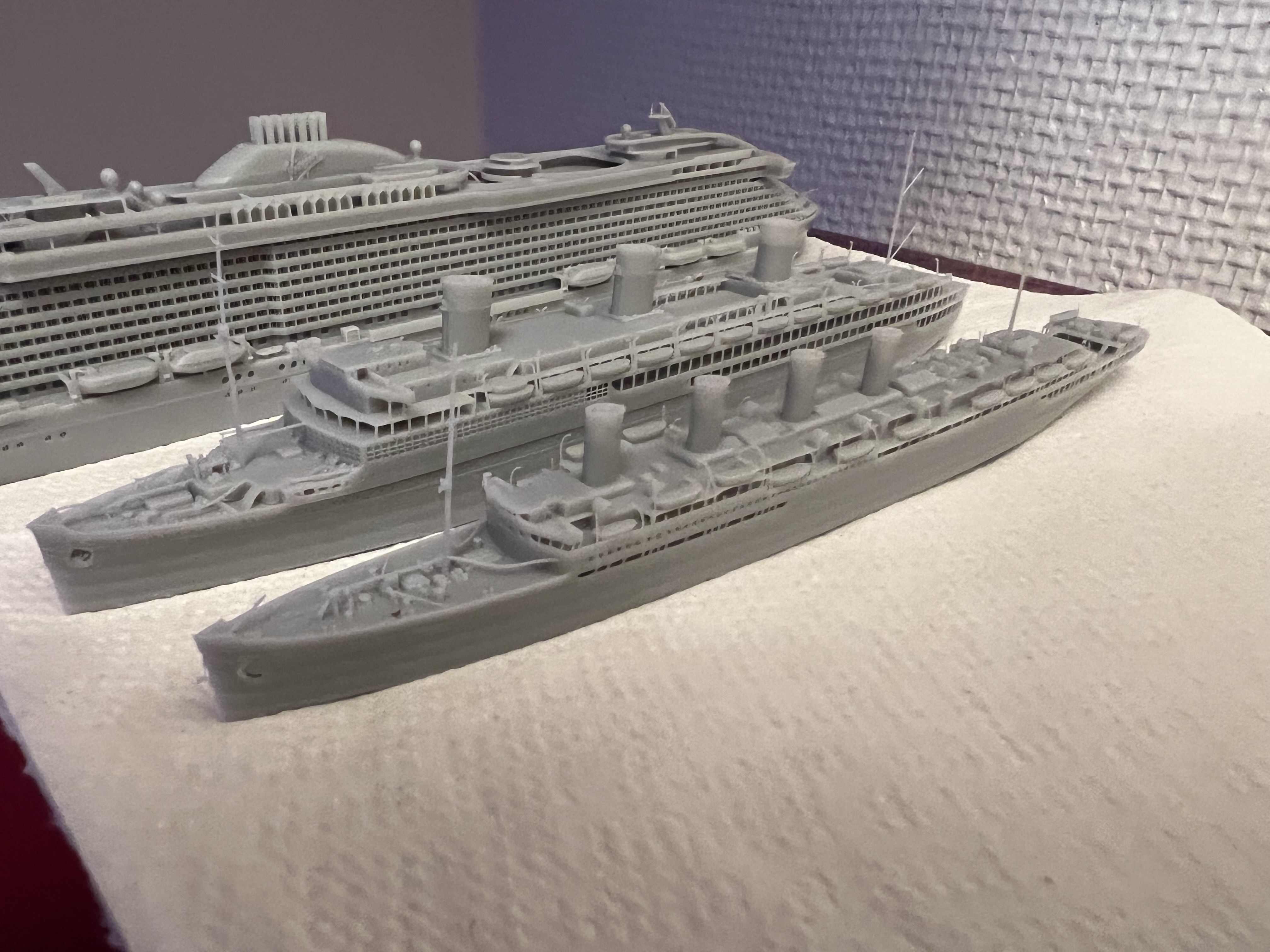 SCARLET LADY Virgin Voyages Cruise Ship 3d printable model 3D model 3D ...