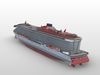 SCARLET LADY Virgin Voyages Cruise Ship 3d printable model 3D model 3D ...