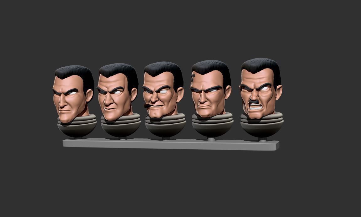 marine warfaces and warface generator 3D model 3D printable | CGTrader