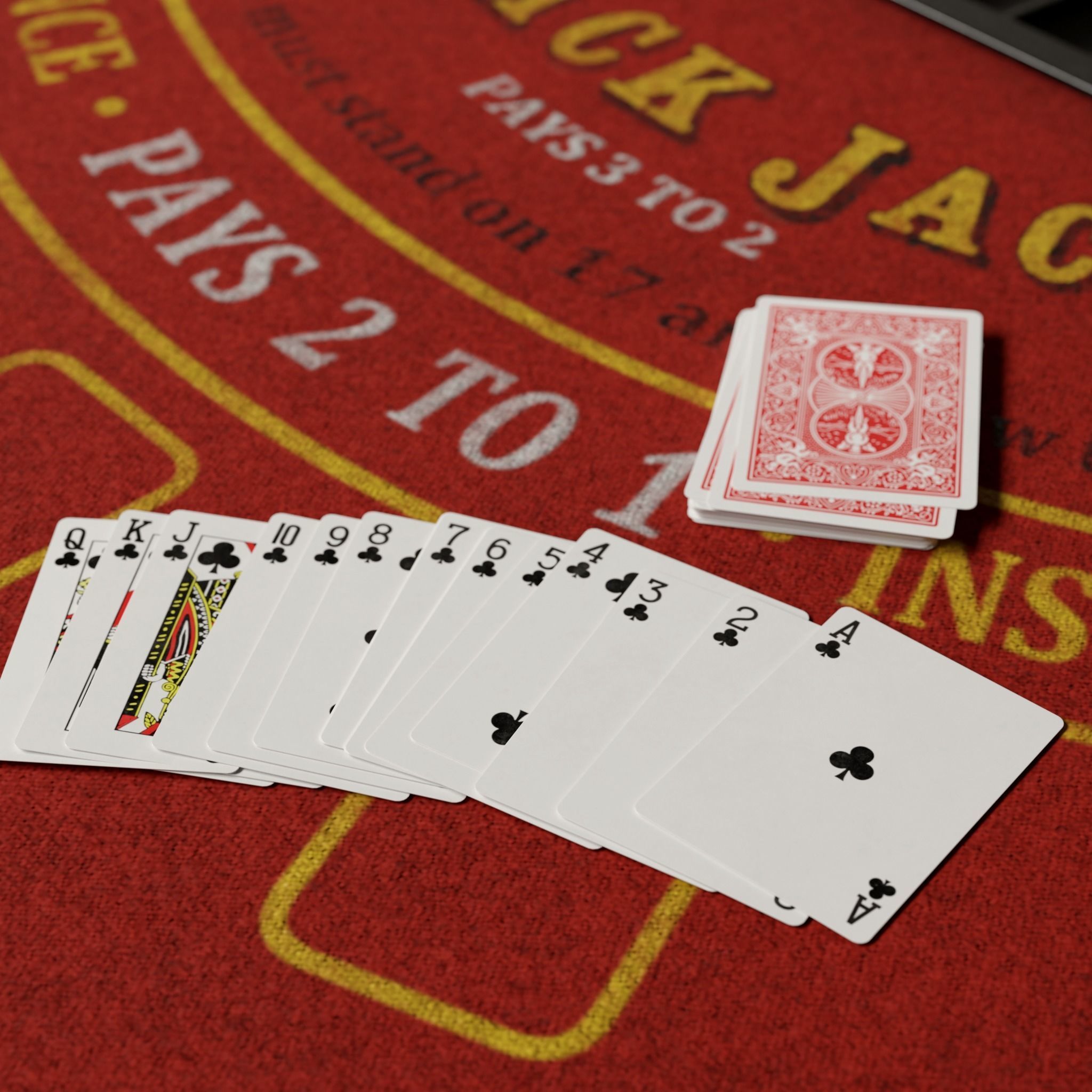 3D model Playing Cards 3D VR / AR / low-poly | CGTrader