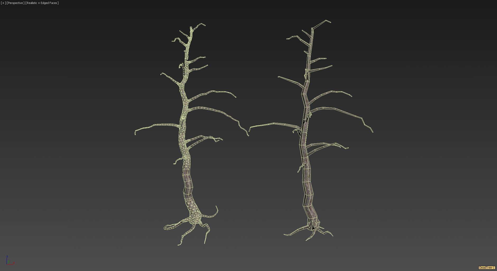 FREE 3 Dead Trees Sample Models free VR / AR / low-poly 3D model | CGTrader