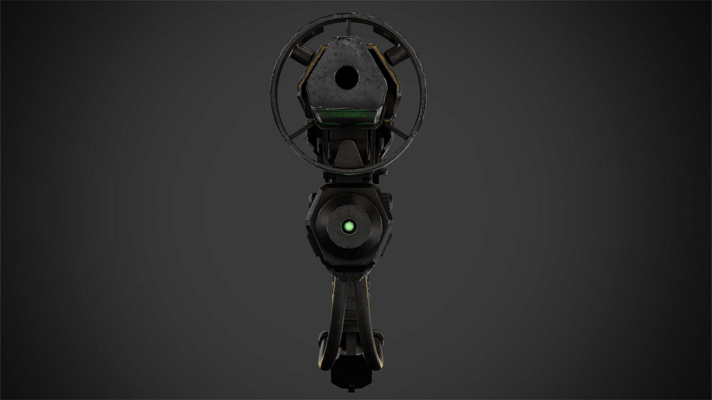 Exo-Stranger Full Armor and Rifle for Cosplay 3D Model Collection ...