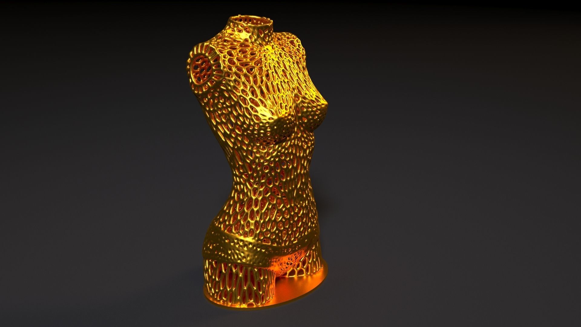 Woman Torso 3D model 3D printable | CGTrader