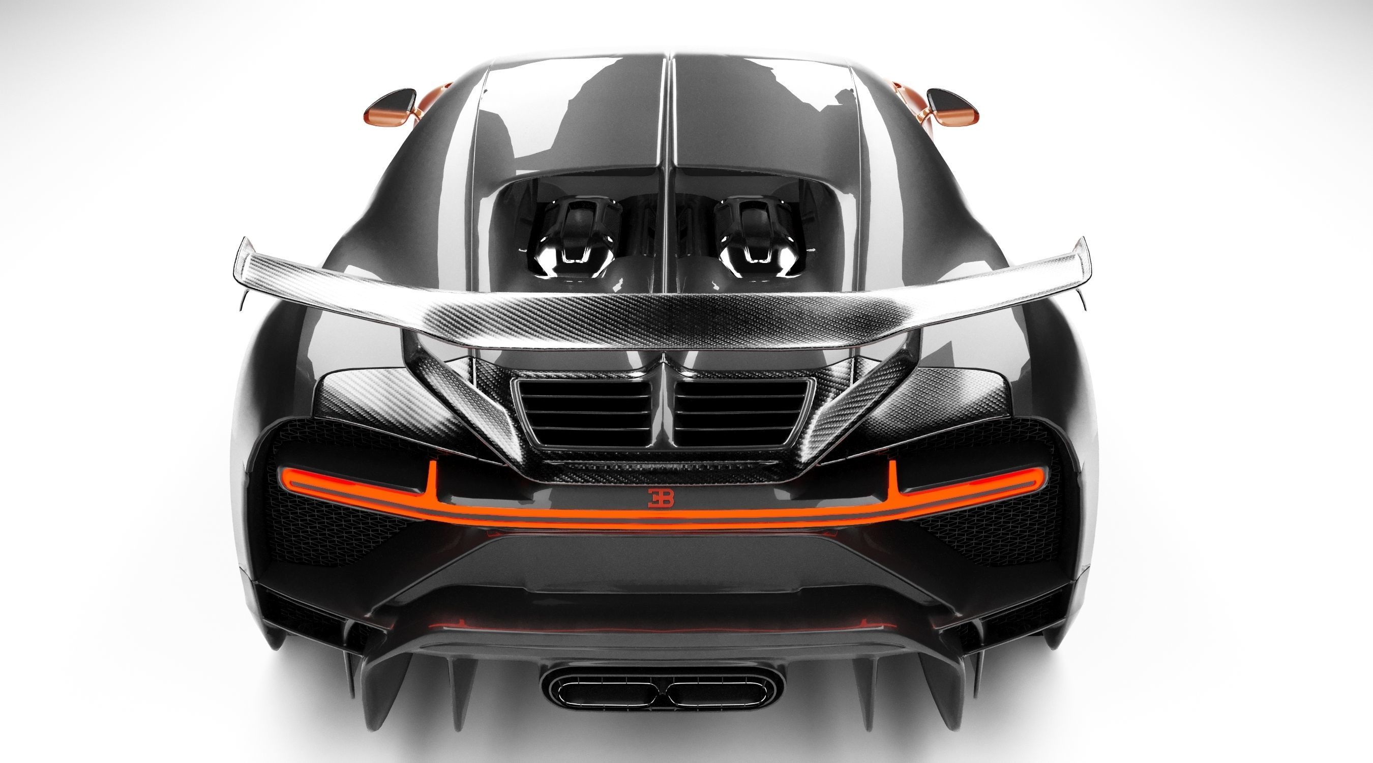 Bugatti Chiron Pur Sport 3D model | CGTrader