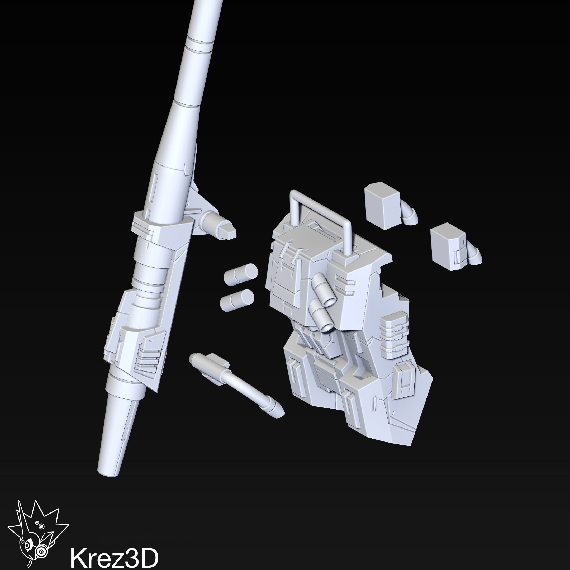 Dougram 3D model 3D printable | CGTrader