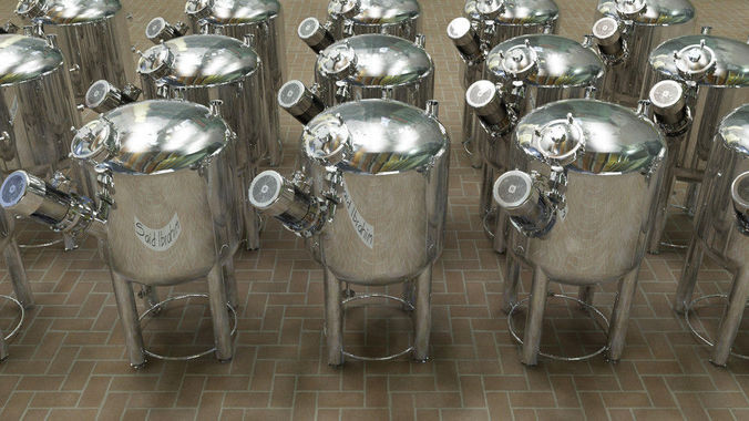 Mixer Tank free 3D model | CGTrader