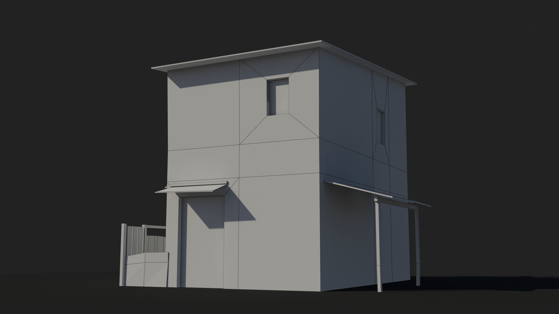 3D model Slum x20 VR / AR / low-poly | CGTrader