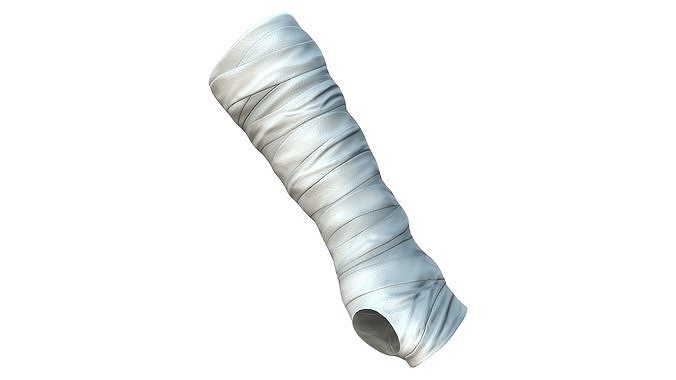 3D model Bow Hunter Hand and Arm Wrap Gloves VR / AR / low-poly | CGTrader